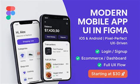 Design Modern Mobile App Ui In Figma Ios And Android App Ui Ux Design By Schwenk Fiverr