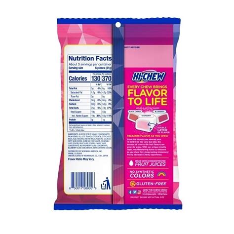 Hi Chew Berry Mix Candy Bag 3 17 Oz Midwest Distribution