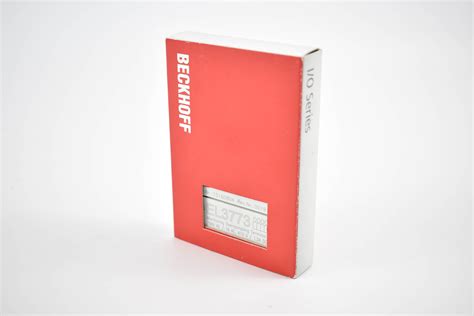 Beckhoff Monitoring Oversampling Terminal EL3773