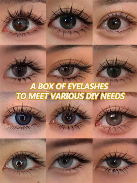 480pcs Lash Clusters Individual Cluster Lash Extensions Diy Multi Type