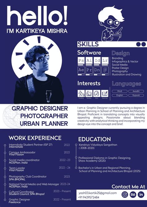 Kartikeya Mishra On Linkedin Graphicdesign Cv Adobe