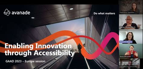 Accessibility Gaad A11y Avanadedowhatmatters Anna Di Silverio