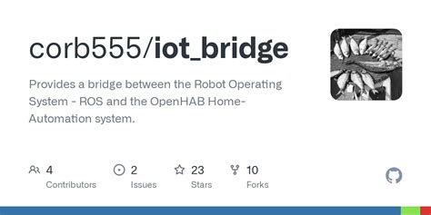 Github Corb Iot Bridge Provides A Bridge Between The Robot Operating System Ros And The