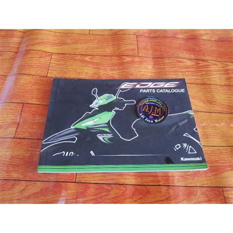 Jual Buku Part Catalog Katalog Copian Kawasaki EDGE Shopee Indonesia