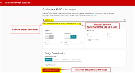 Webench® Toolslm2611 Why Can I Not Find This Part In Web Bench Simulation Hardware