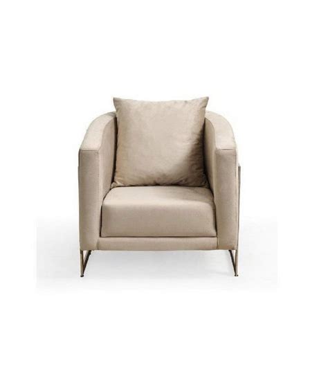 Jvmoebel Sessel Sessel 1 Sitzer Textil Lounge Polster Luxus Sitz Relax