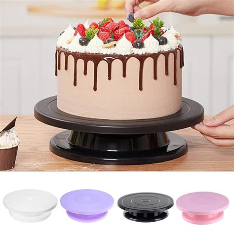 Plastic Turntables Cake Professional Cake Decorating Turntable
