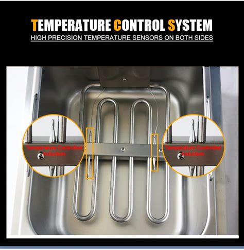 Professional Temperature Sensor Broaster Chicken Donut Big Size 20