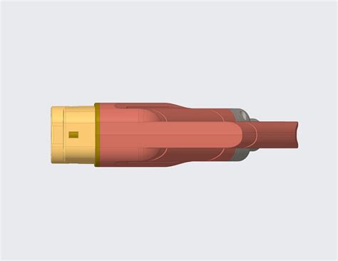 3d Model Ev Charging Plug Ccs2 Turbosquid 2320804