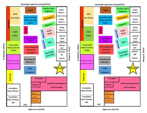 Typical Library Layout Google Search Woodridge Layout Large Prints