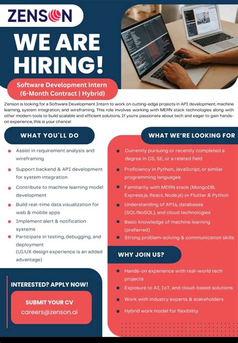 Software Development Internship Jobseekerlk