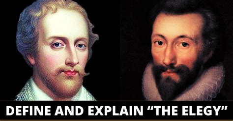 DEFINE AND EXPLAIN THE ELEGY Easy English Notes