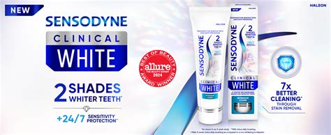 Sensodyne Clinical White Toothpaste Clinically Proven