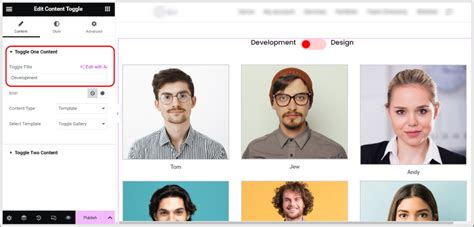 5 Creative Uses Of Content Toggle Widget In Elementor