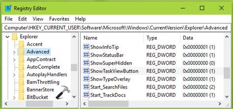 How To Show Or Hide Task View Button In Windows 10