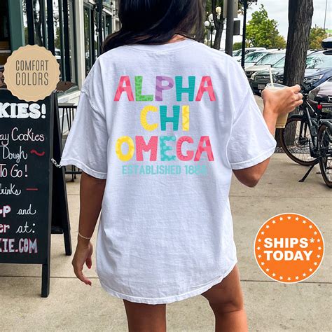 Alpha Chi Omega Kite And Crest