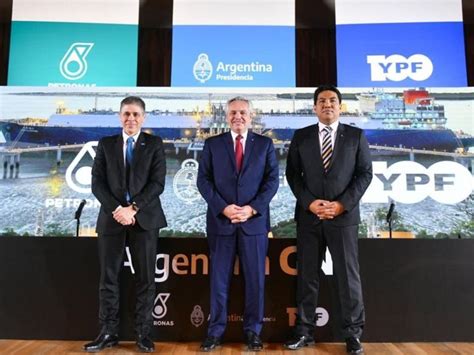 Ypf Y Petronas Firman Importante Acuerdo Para Industrializar El Gas De