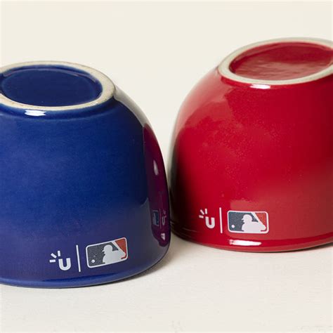 Uncommon Goods Mlb Sundae Slugger Ceramic Ice Cream Bowl Set
