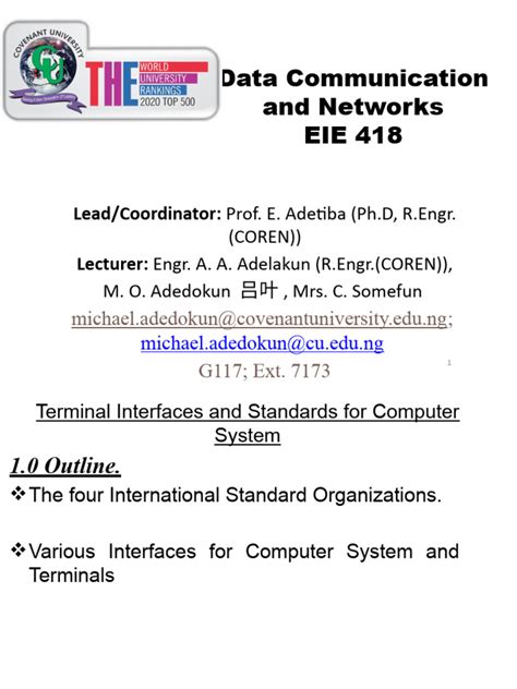 Eie 418 Lecture Notes 1b 2022 2023 Pdf