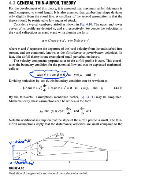 Aircraft Design General Thin Airfoil Theory Aviation Stack Exchange