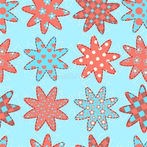 Seamless Patchwork Owl Pattern 1 Stock Vector Illustration Of Craft Paper 35209408