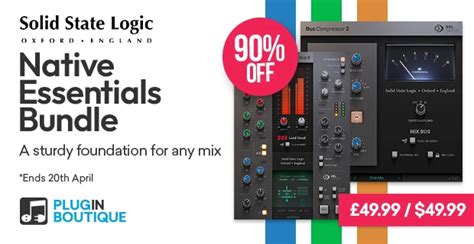Solid State Logic SSL Native Essentials Bundle Sale Off Only