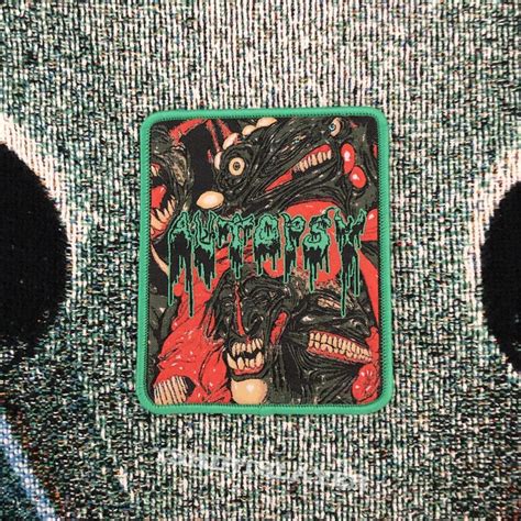 Autopsy Autopsy Mental Funeral Woven Patch Patch Cloakedinmurks
