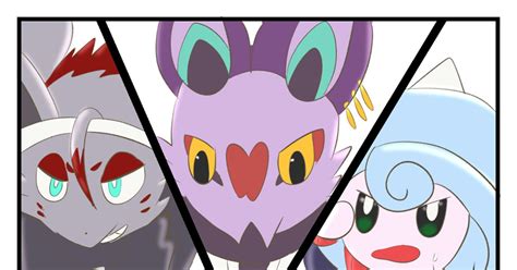 ポケクロ学園】 【ポケクロ学園】3チームの大乱闘！ であります！【体育祭】 版権の伊勢雫のマンガ 【クロ学体育祭aチーム】 【クロ学