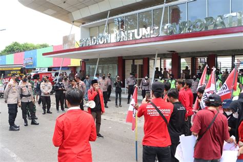 Pengamanan Aksi Demo Lebih Persuasif Mahasiswa Apresiasi Kinerja