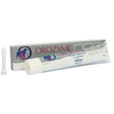 Gel para higiene Oral Orozyme 70g Inovet - parceiropet