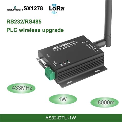 Lora Mhz Sx Rs Rs Interface Rf Dtu Transceiver Km