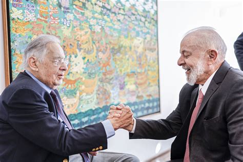 Lula Meets With Fernando Henrique Cardoso In São Paulo And Visits