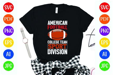 Football T Shirt Design American Footbal Graphic By Graphixee