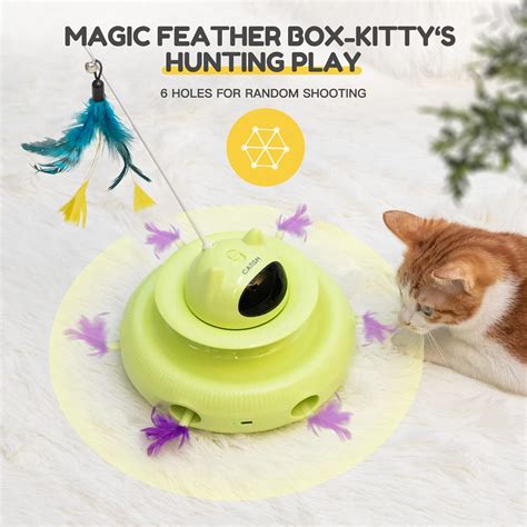 Buy Catism Cat Toys 4 In 1 Interactive Cat Toy For Indoor Cats