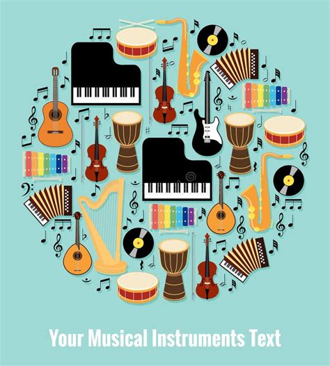 Editable Instruments Stock Illustrations 1702 Editable Instruments