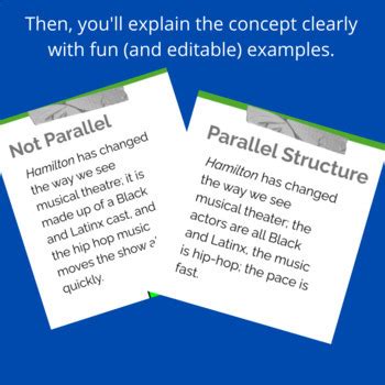 Parallelism Writing By A Better Way To Teach Teachers Pay Teachers