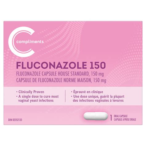 Fluconazole 150 1 Ea Complimentsca