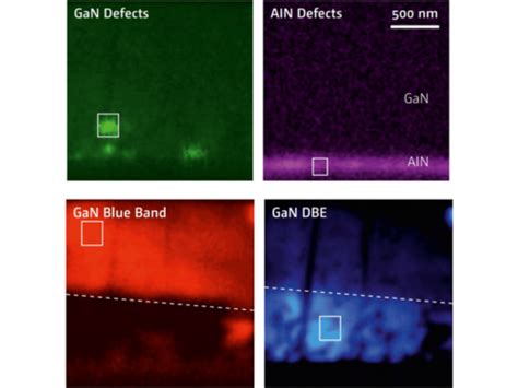 Applications On Hyperspectral Mapping With High Spatial Resolution For Optoelectronic Devices