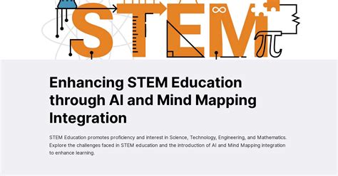 Enhancing Stem Education Through Ai And Mind Mapping Integration