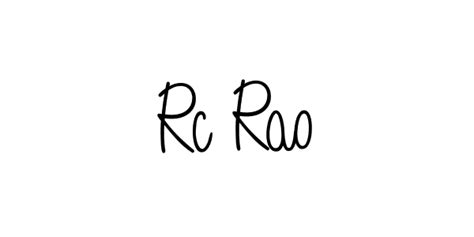 71 Rc Rao Name Signature Style Ideas Free Electronic Sign