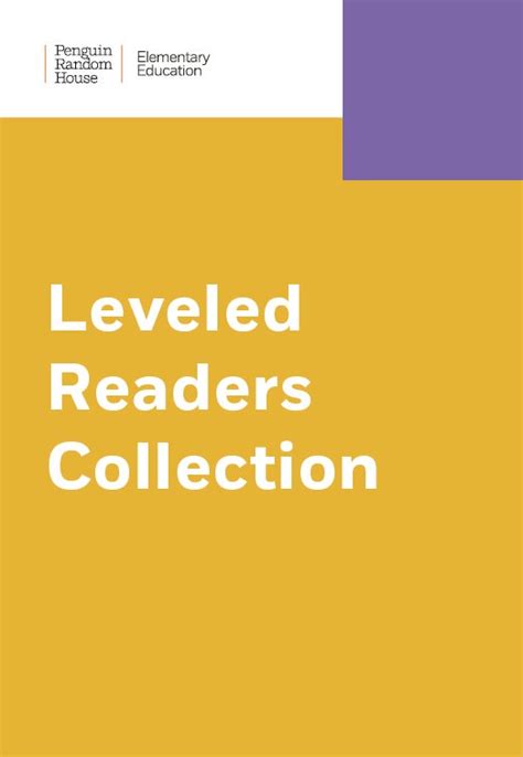 Leveled Readers Archives Penguin Random House Elementary Education