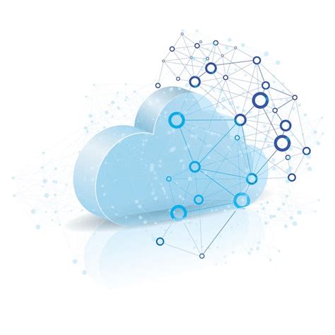 Premium Vector Cloud Computing Concept Design The Background Is White