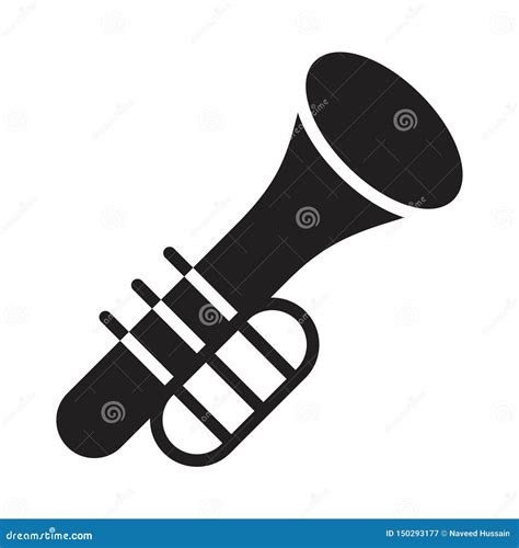 Brass Glyph Flat Vector Icon Stock Vector Illustration Of Gold Color