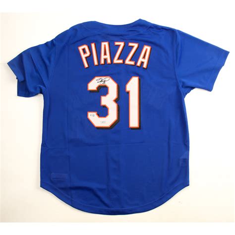 Mike Piazza Signed Mets Jersey Fanatics And Mlb Pristine Auction