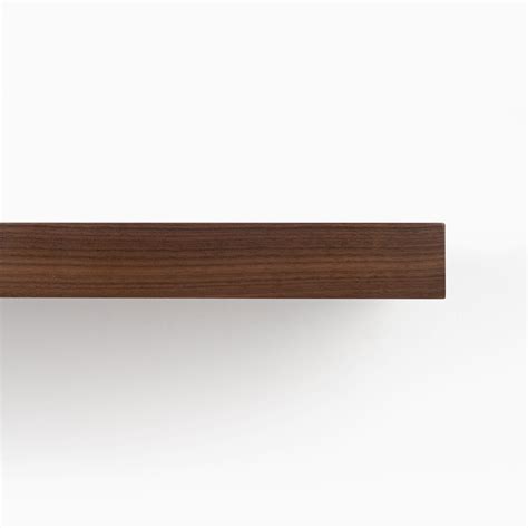 Walnut Floating Shelves With Serious Grain Game Shelfology