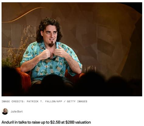 Benjamin Kohlmann On Linkedin Lets Talk Frothy” Defense Tech Valuations Ive Gotten A Number