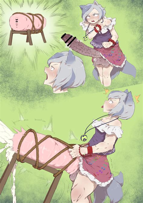 Rule 34 1futa Absurdres Animal Ears Artificial Vagina Balls Bar