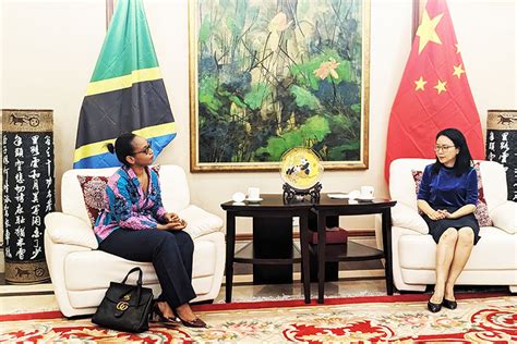 A Visit To The Embassy Of The Peoples Republic Of China In Dar Es