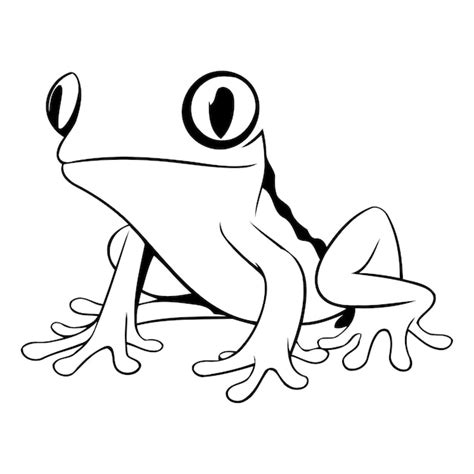 Premium Vector Frog Cartoon Icon Isolated On White Background Vector