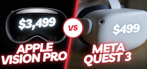 Apple Vision Pro Vs Meta Quest A Comprehensive Comparison